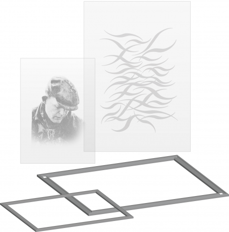 Custom thermofax screen designs